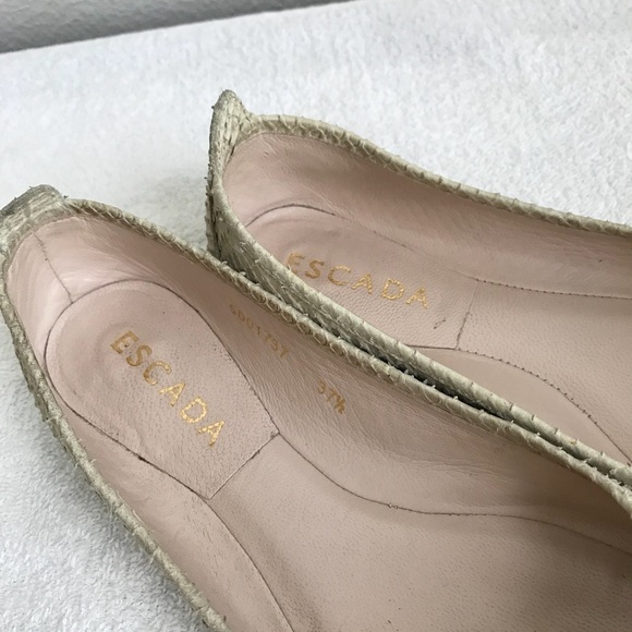 Escada | Shoes | Escada Flat Shoes | Poshmark